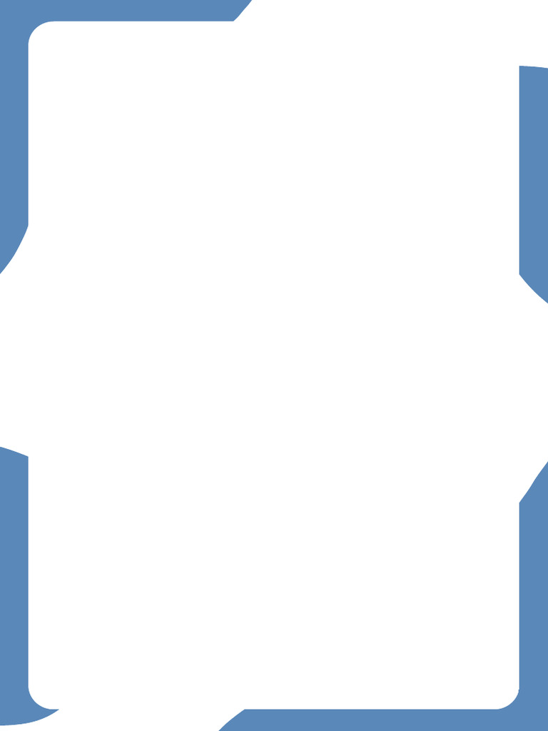 Blue and White Simple Abstract Page Border | PDF