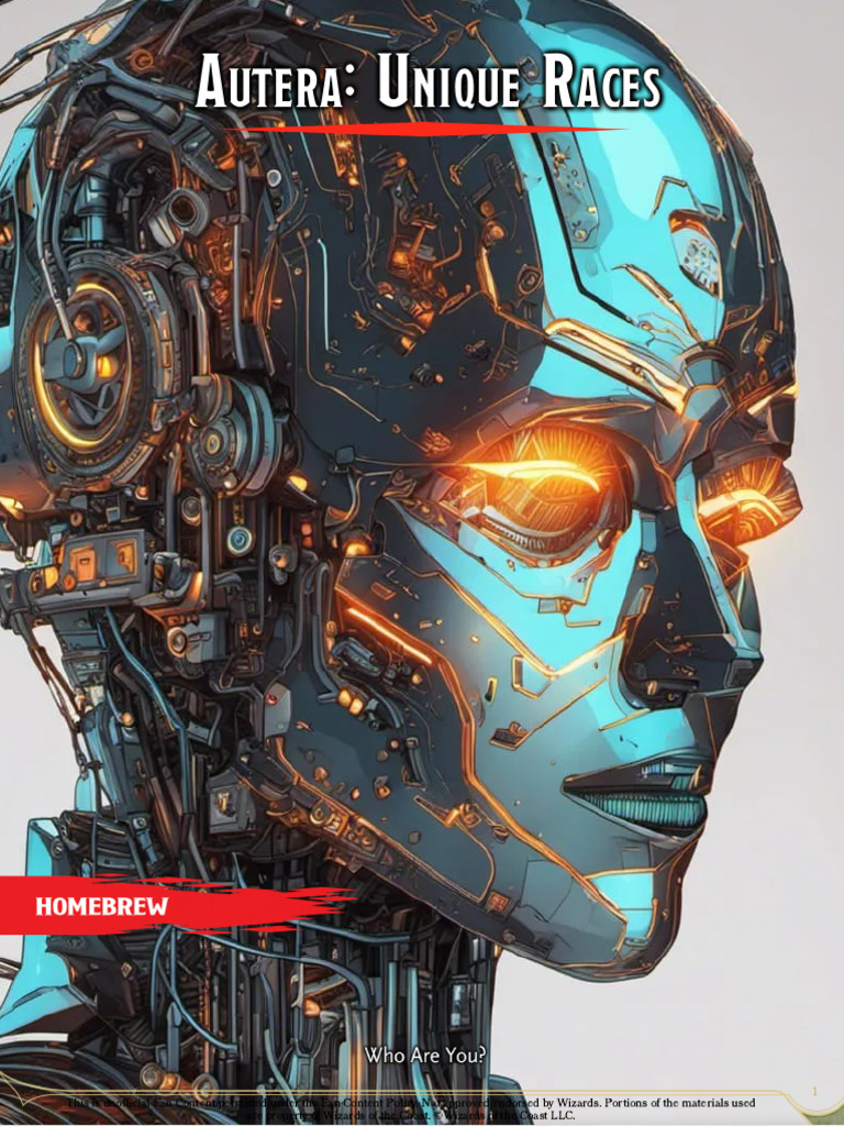 Autera - Unique Races by Zakarizero | PDF | Fires