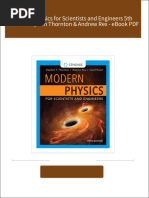 Modern Physics for Scientists and Engineers 5th Edition Stephen Thornton & Andrew Rex - eBook ...