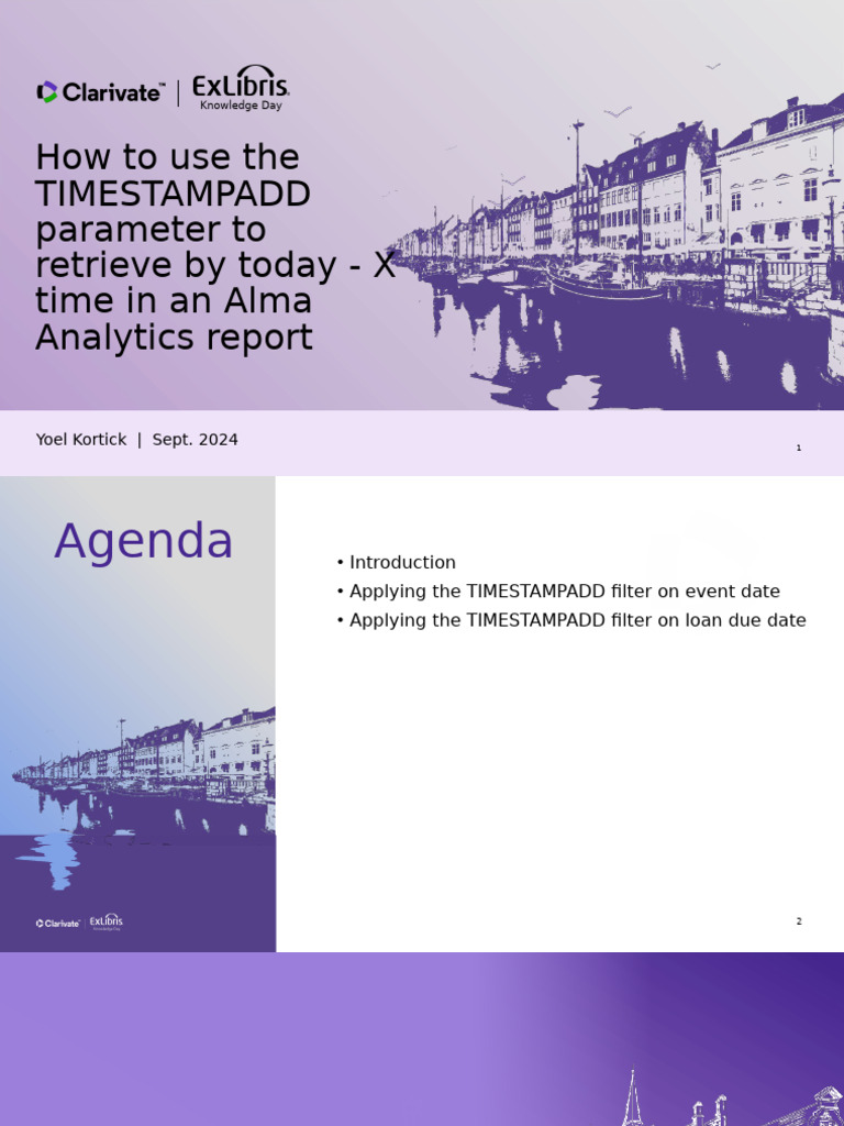 Dynamic Date Filters in Alma Analytics | PDF | Computer Programming | Software Engineering
