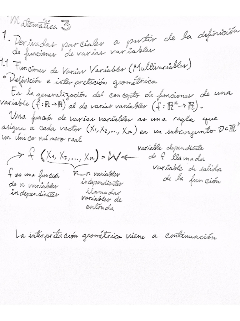 Clase I - Mate III | PDF