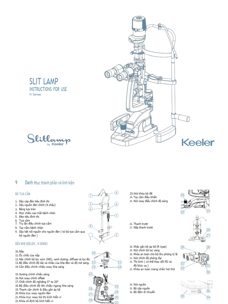 Keeler slit lamp | PDF