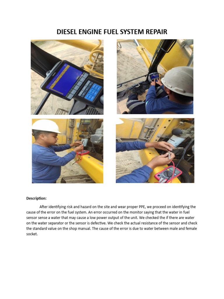 Diesel Engine Fuel System Repair | PDF