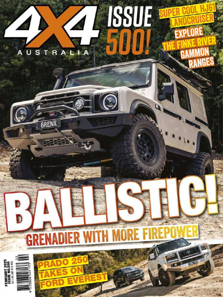4x4 Magazine - February 2025 AU | PDF | Automotive Technologies ...
