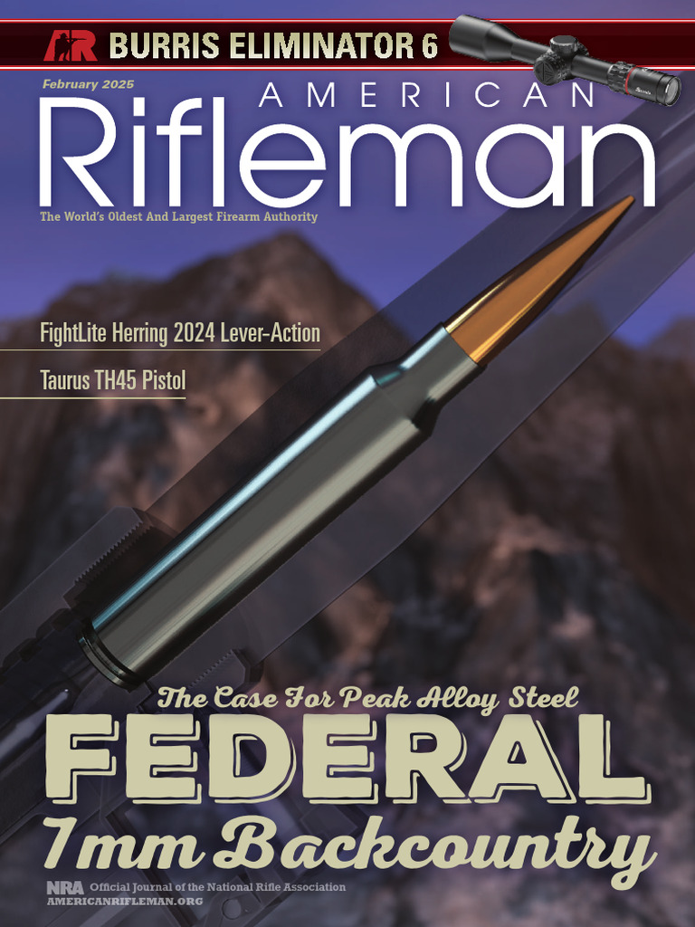 American Rifleman - February 2025 USA | PDF | Projectile Weapons ...