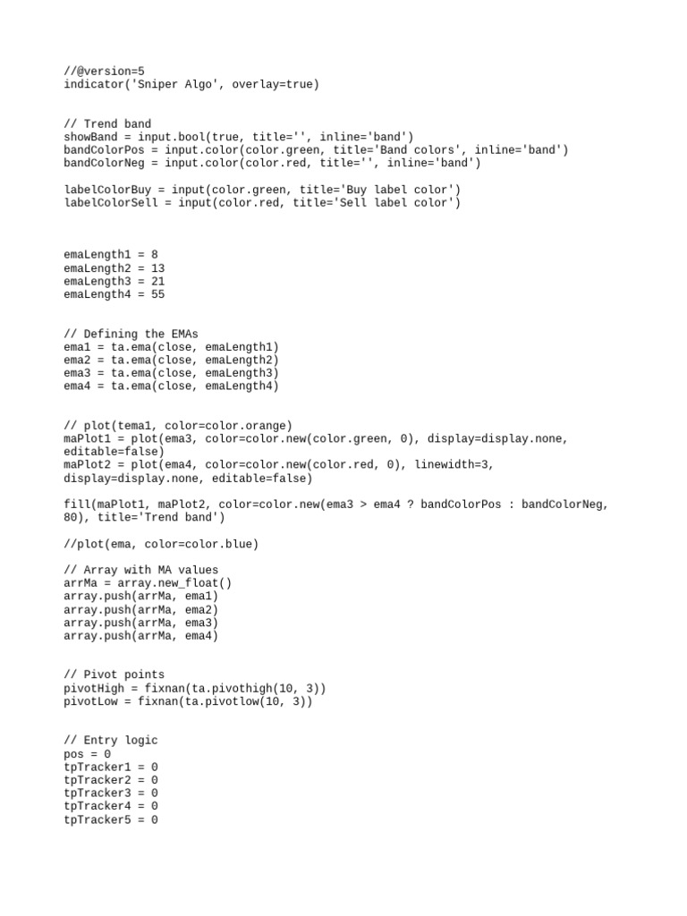 Sniper_algo_1 (1) | PDF | Computer Programming