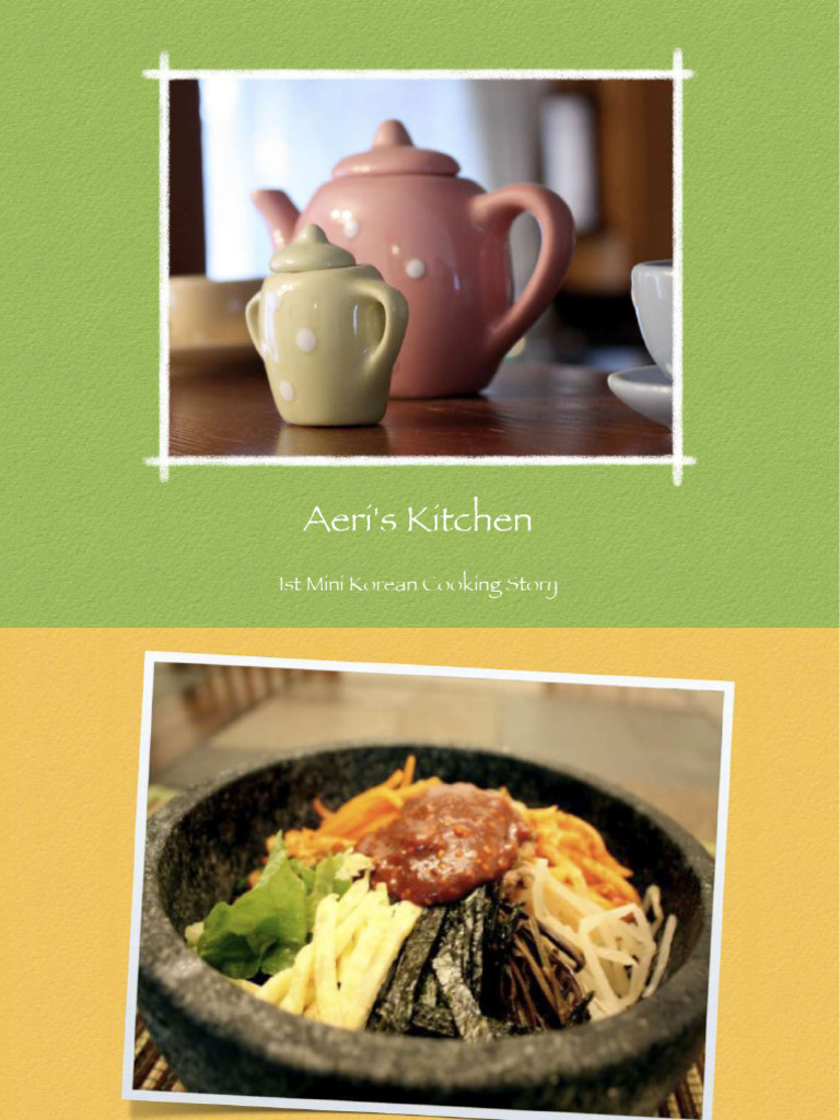 Mini Korean Cooking Recipes Guide | PDF | Korean Cuisine | Sauce