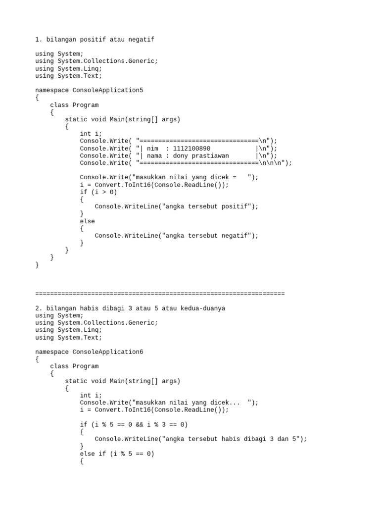 tugas algoritma | PDF