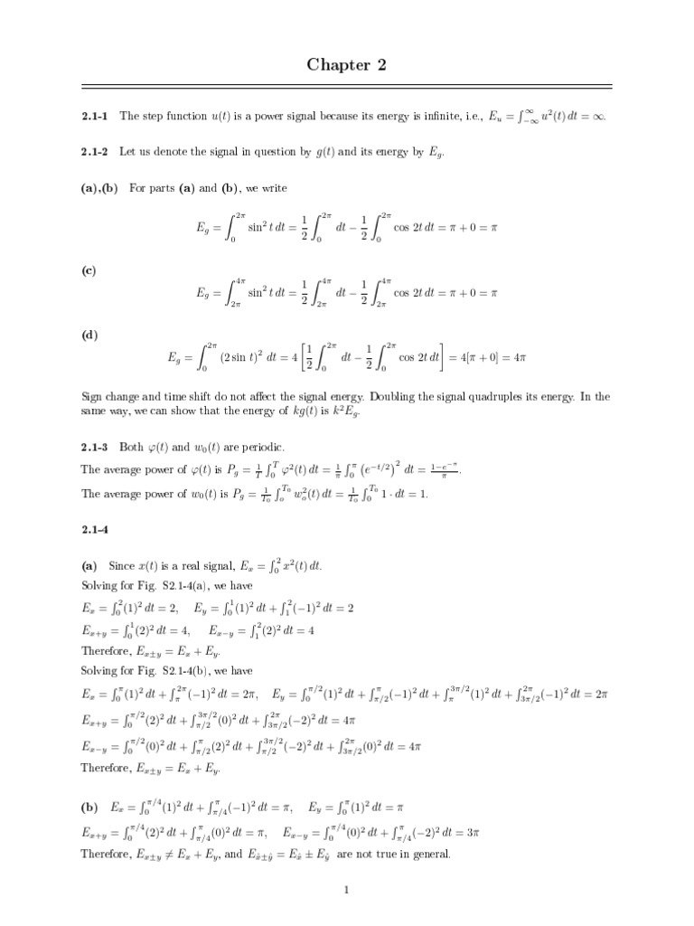 Sample For Solution Manual Modern Digital and Analog Communication ...