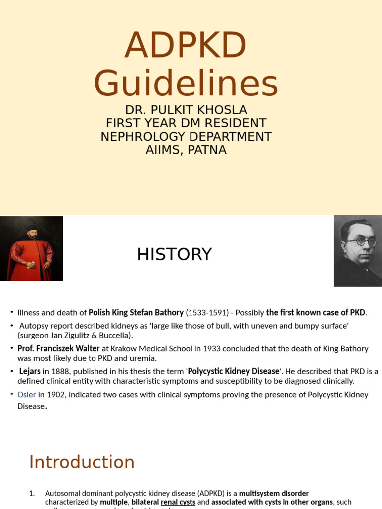 ADPKD Management and Diagnostic Guidelines | PDF | Chronic Kidney ...