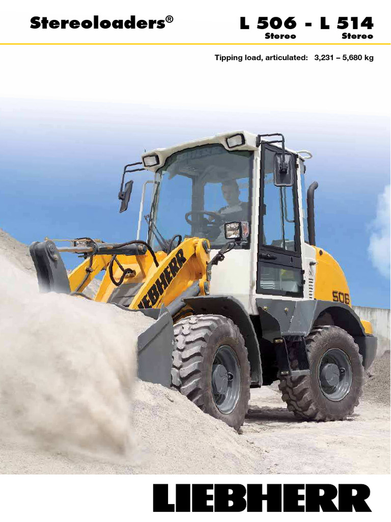 Liebherr Loaders Spec C5e846 | PDF | Steering | Truck