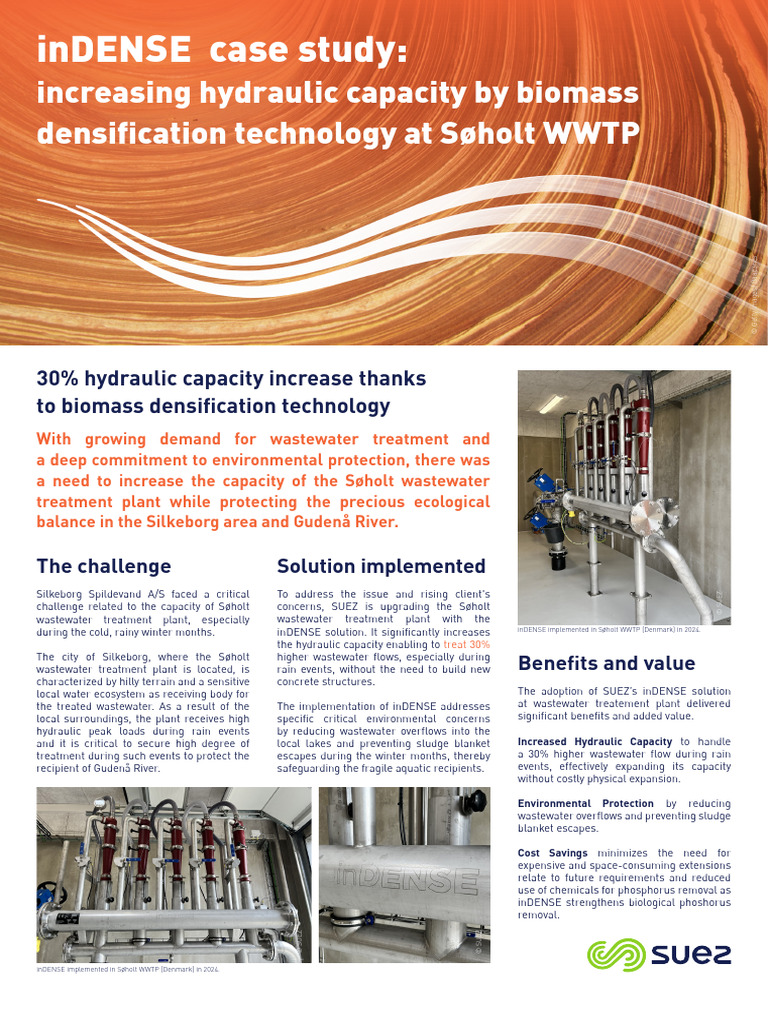 Indense Case at Sholt WWTP | PDF | Sewage Treatment | Environmental ...