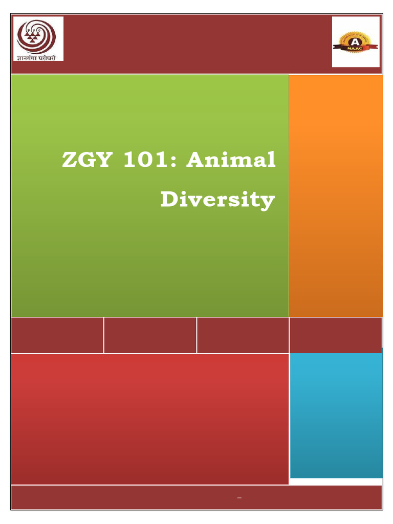 Animal Diversity: Classification and Features | PDF | Taxonomy (Biology ...