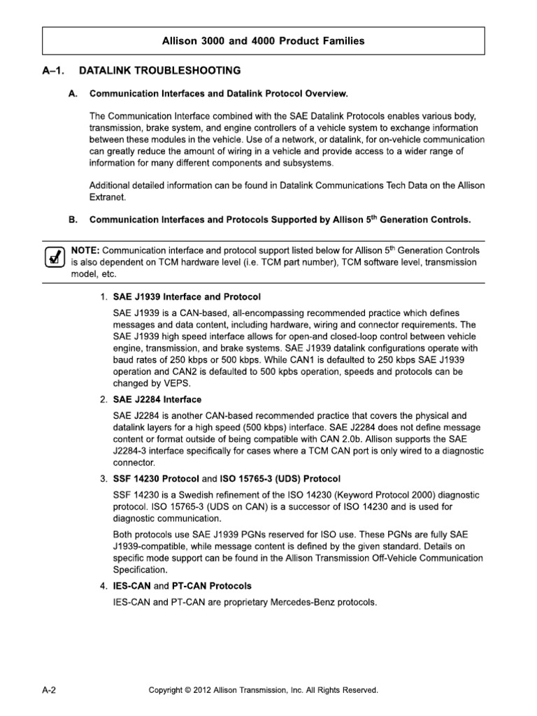 3000 4000 Datalink Troubleshooting | PDF