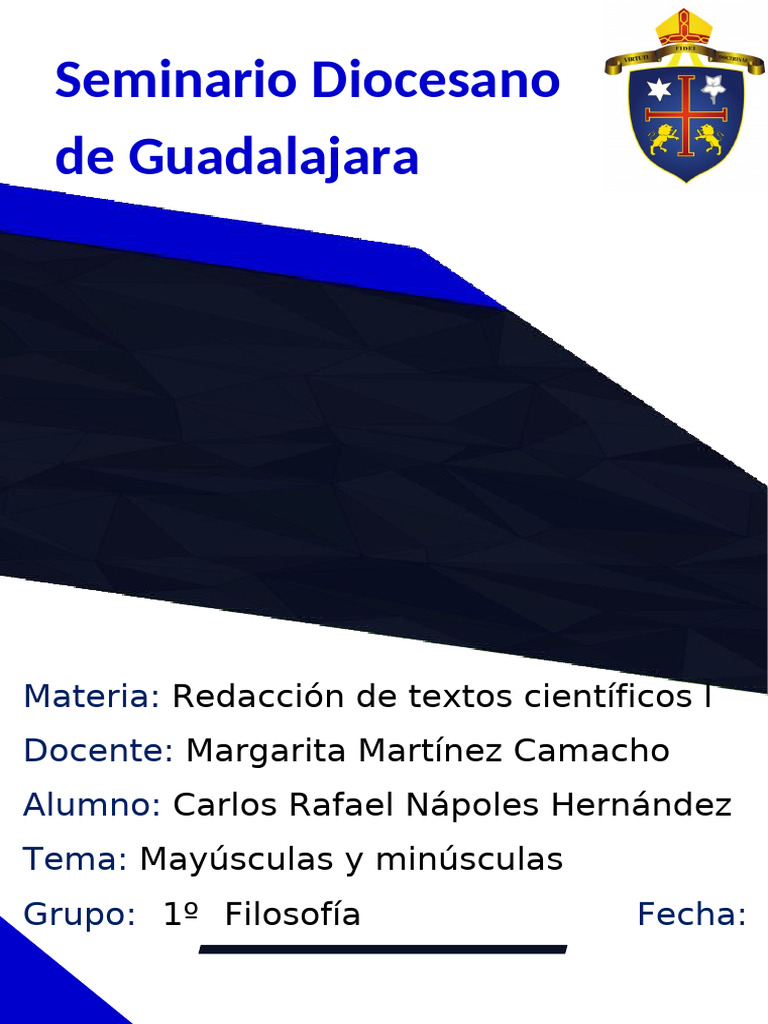 Act3 Mayusculasyminusculas NapolesHernandezCarlosRafael | PDF