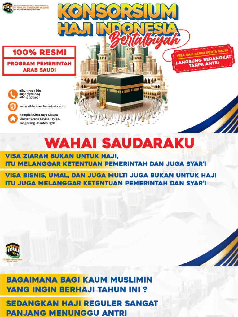 Brosur Haji Furoda PT RBW Travel 2025 Ok | PDF