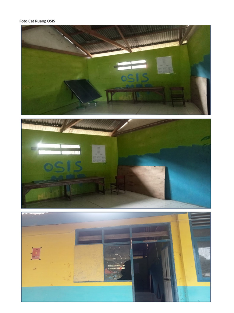 Foto Cat Ruang OSIS | PDF