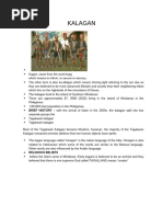 Evolution of Tayaw Dance | PDF | Dances | Traditions