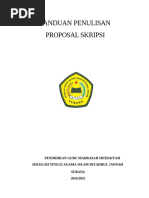 Contoh Kerangka Proposal Skripsi | PDF | Teknologi & Rekayasa