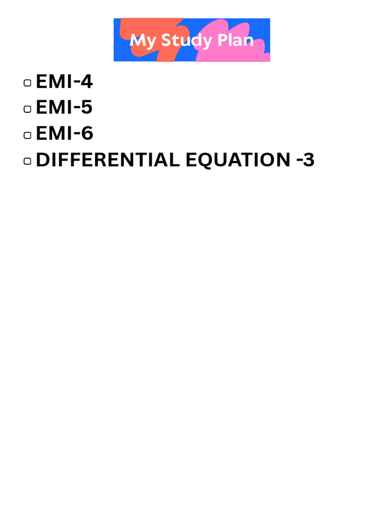 Emi 4 | PDF