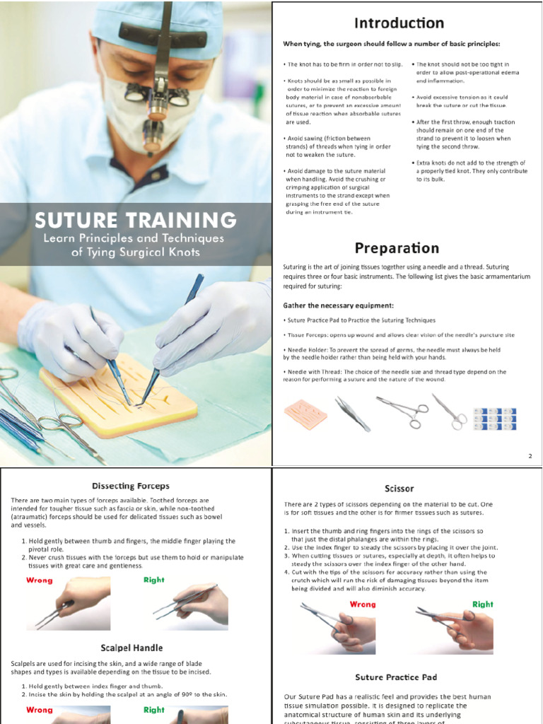 Suture Training Ebook | PDF