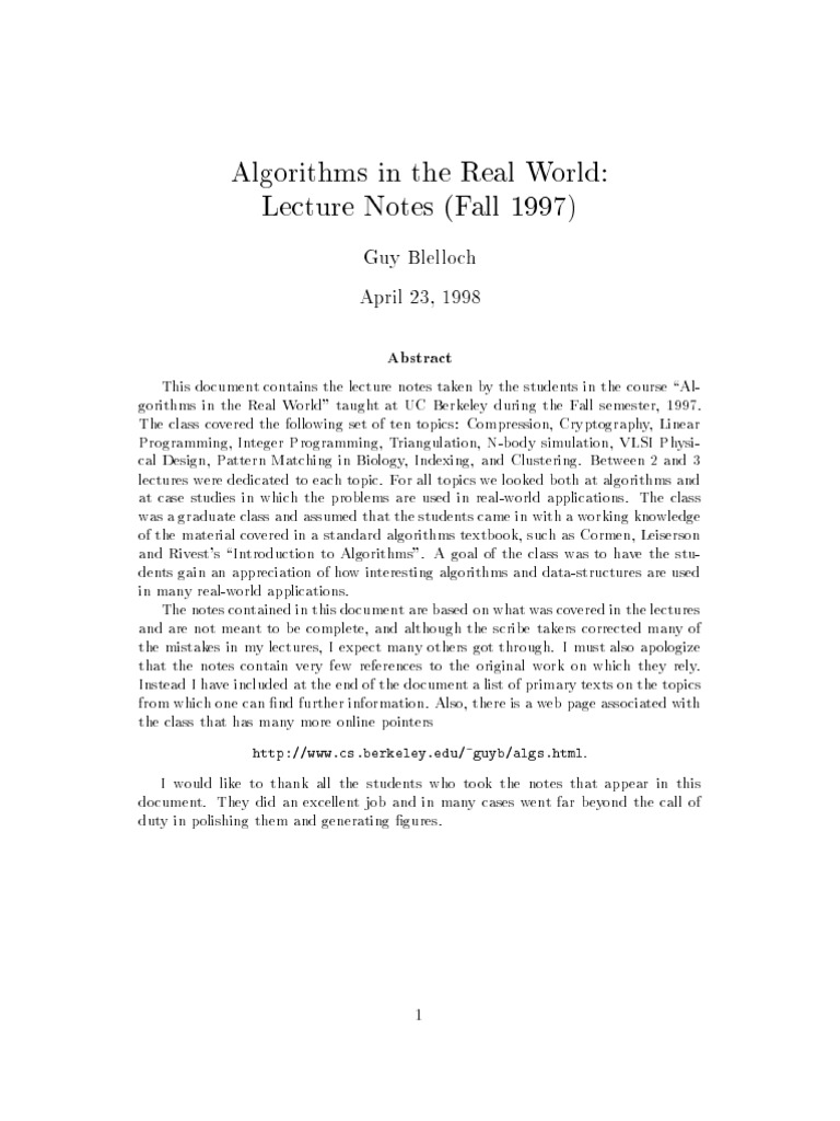 Ble 97 | PDF | Data Compression | Algorithms And Data Structures