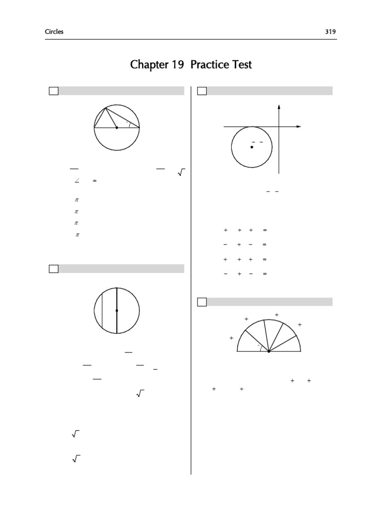 Acing The New SAT Math PDF Book | PDF | Circle | Area