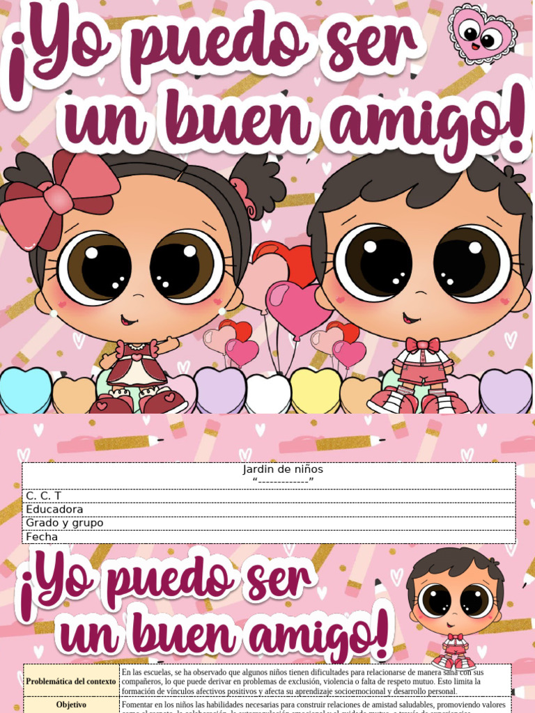 Taller Crítico Yo Puedo Ser Un Buen Amigo | PDF | Aprendizaje ...