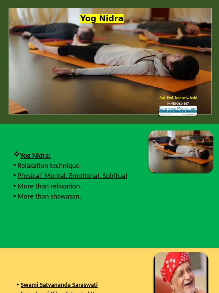 Benefits and Techniques of Yog Nidra | PDF