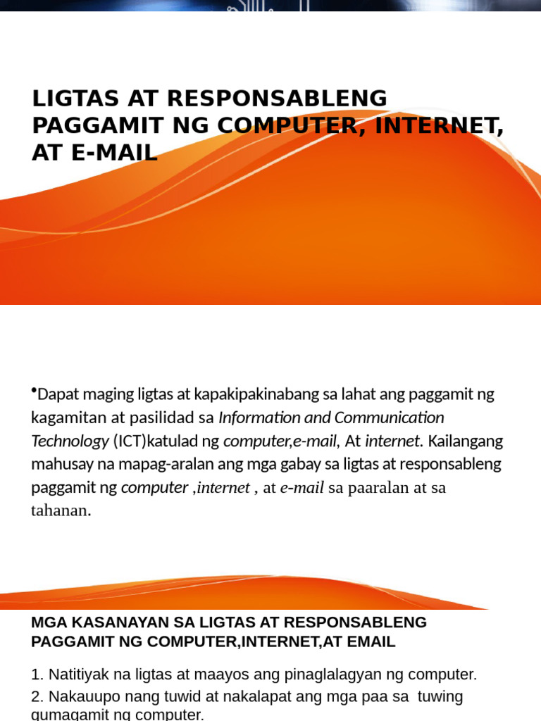 Epp Ict 1(1).Pptx Final | PDF