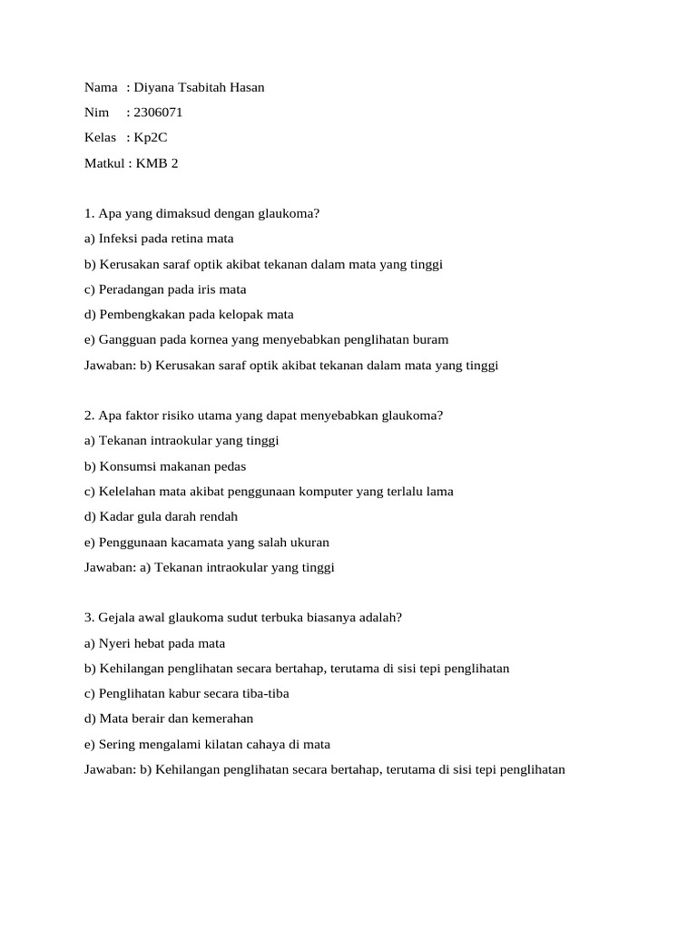 Tugas Soal KMB 2 | PDF