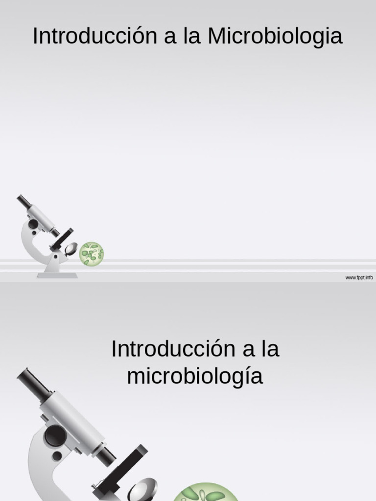 Introduccion A La Microbiologia | PDF | Plantas | Microbiología