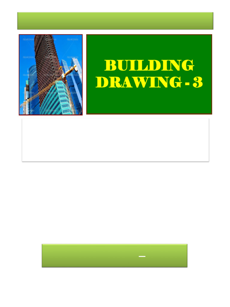 Chapter - 9 (Building Drawing - 3) | PDF