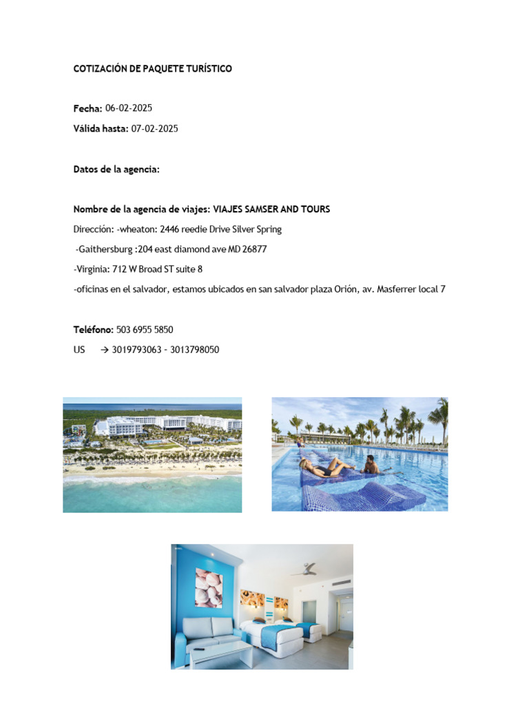 cotizaci_n_de_paquete_tur_stico_sal_cun | PDF