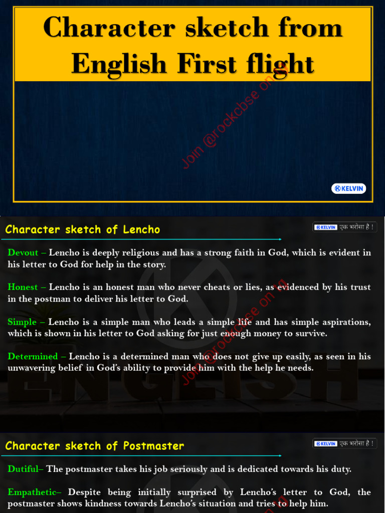 English All Chapters Character Sketch by @ROCKCBSE | PDF | Anne Frank ...