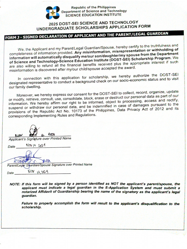 Form J | PDF