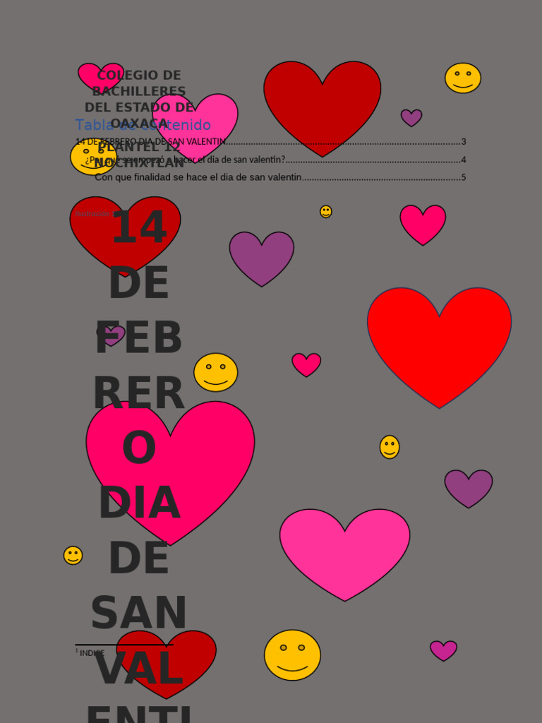San Valentin | PDF | día de San Valentín