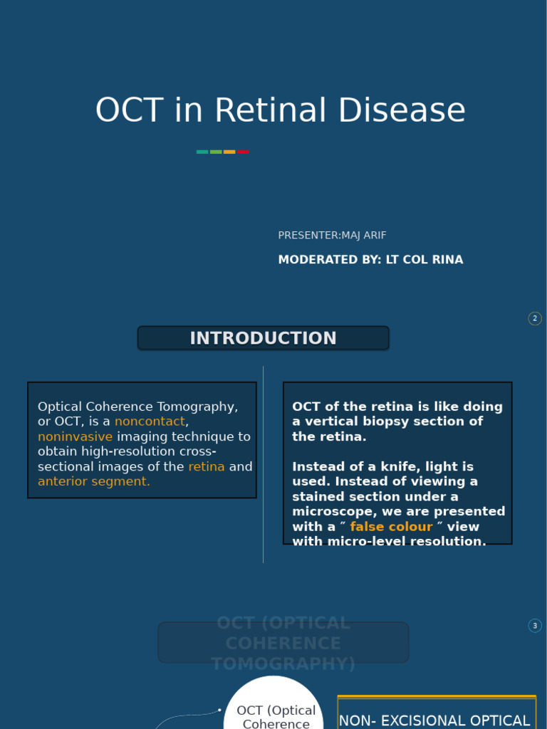 Understanding OCT in Retinal Imaging | PDF | Retina | Interferometry
