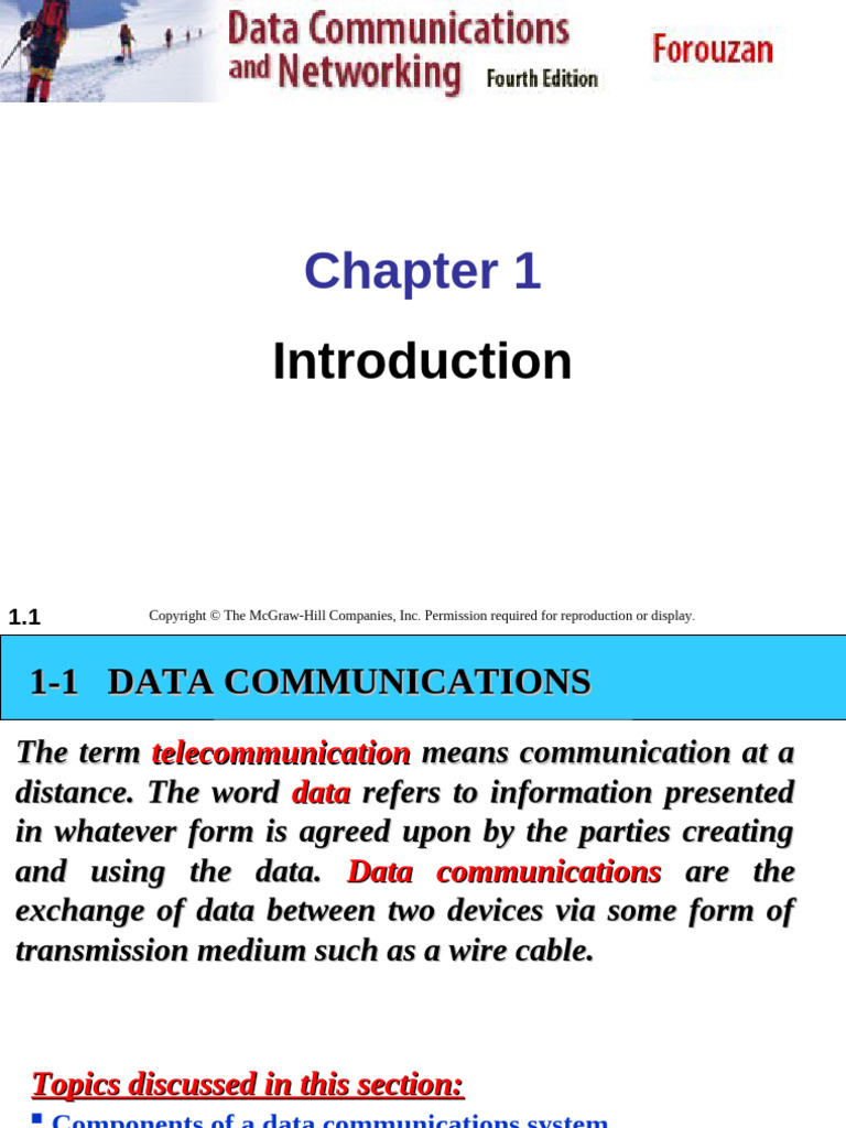 Introduction To Data Communications | PDF | Computer Network | Network Topology