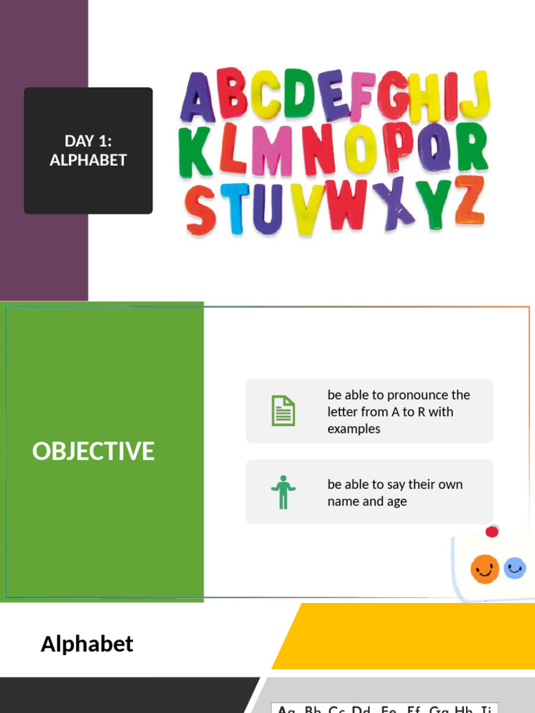Alphabet Pronunciation Guide A-R | PDF