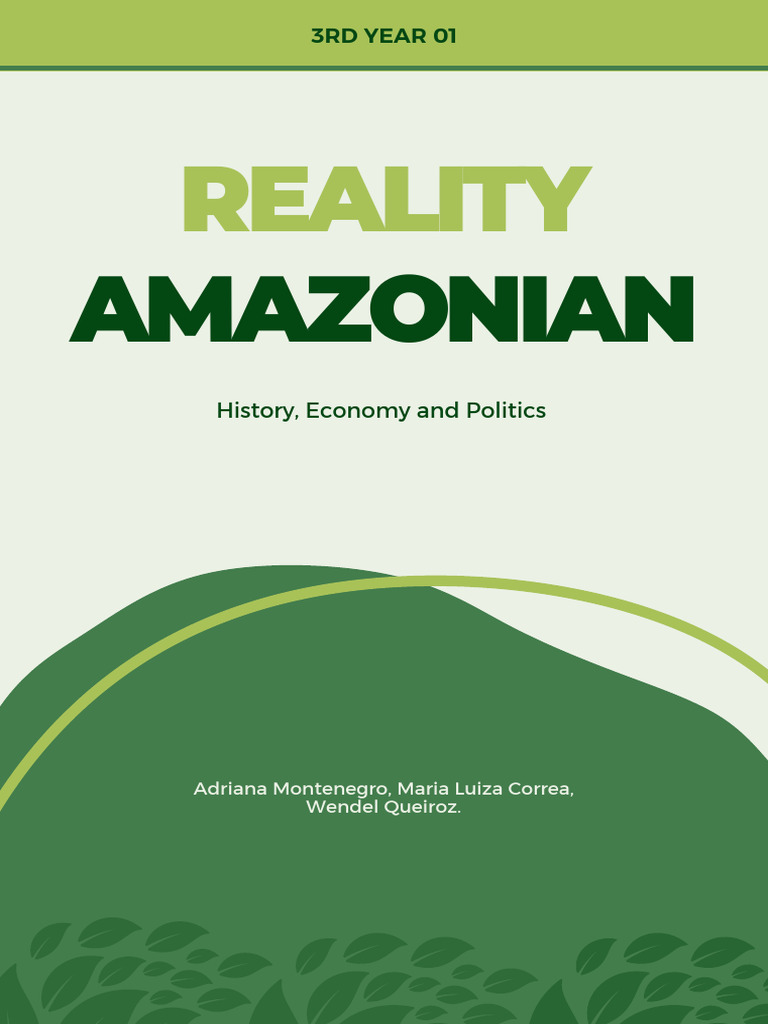 Amazon: History, Economy, and Politics | PDF | Amazon Rainforest ...