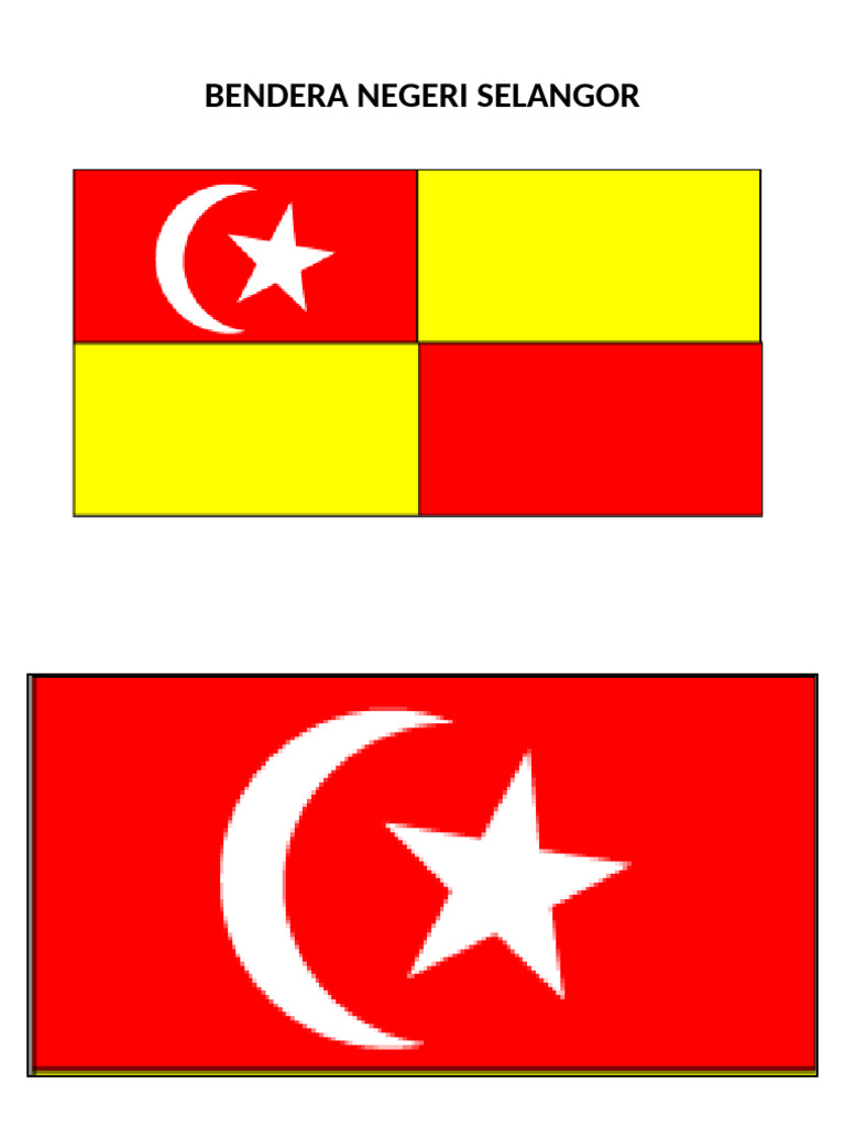 Bendera Negeri Selangor | PDF