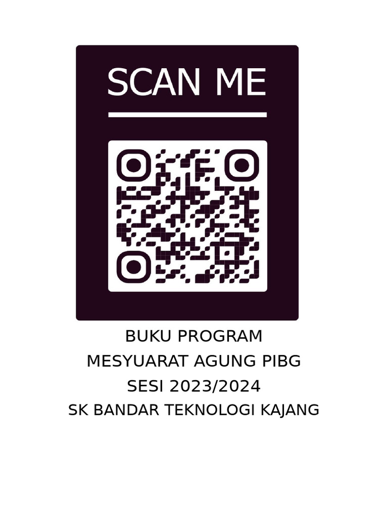 QR Buku Program | PDF