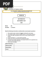 Grade 8 Term 3 Project Memo | PDF | Prime Number | Mathematics