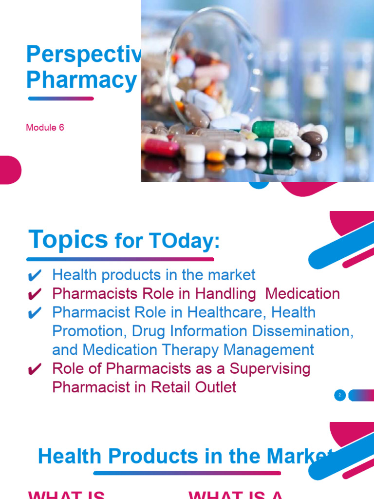 PIP-GROUP-MODULE-6.pptx | PDF | Pharmacy | Medical Error