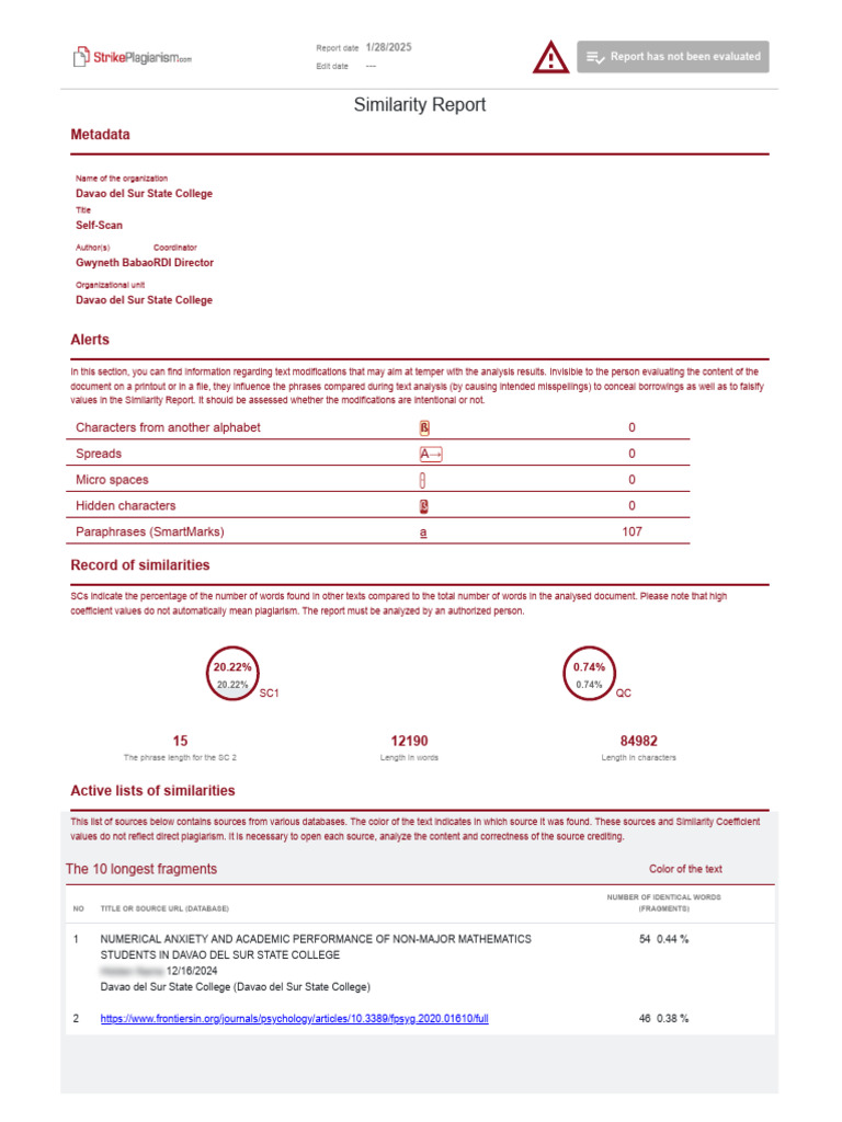 Report_Self-Scan | PDF | Learning | Motivation