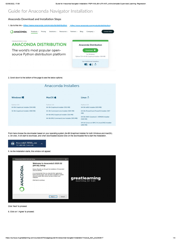 Anaconda Navigator Install Guide | PDF | Software | System Software