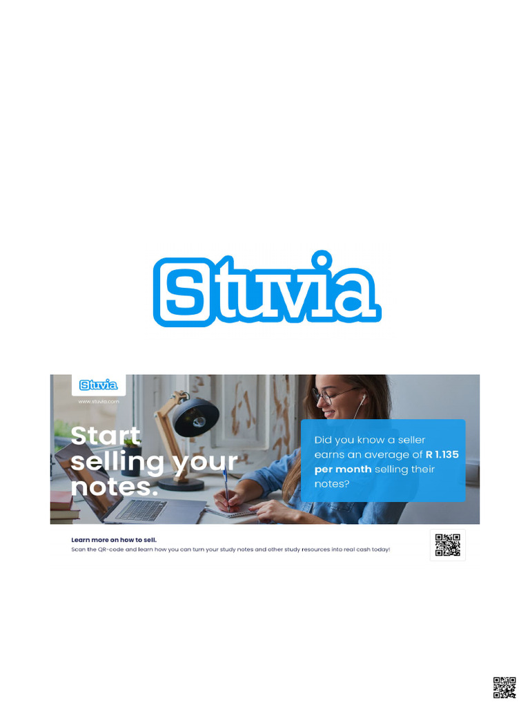 Stuvia 3495436 All You Need To Know Summary About The Poem Strelitzia By Annie Klopper With