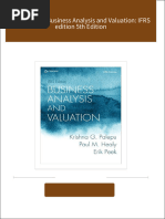 Business Analysis and Valuation 5th Ed | PDF