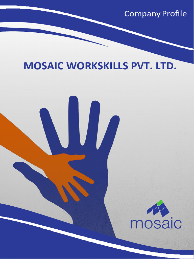 Organization Profile - Mosaic Workskills | PDF | Corporate Social ...